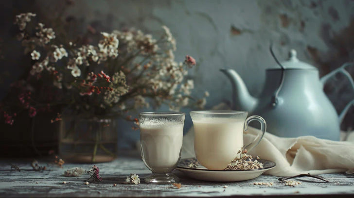 Why does milk curdle in tea?