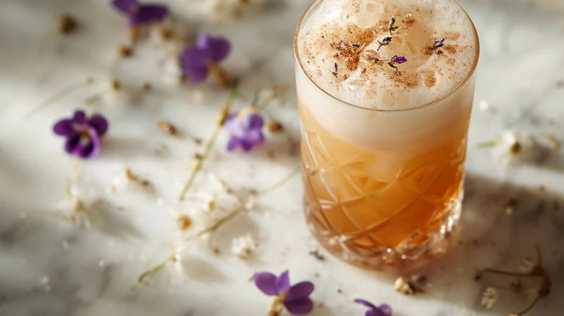 Earl Grey's Royal Gin Fizz Rezept - Elegante Cocktail-Innovation | 7Tea