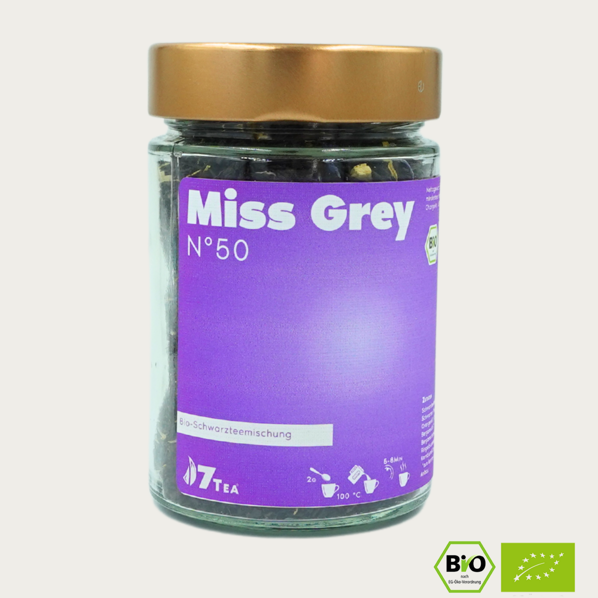 N°50 | Miss Grey - Orange Bergamotte: Bio-Schwarztee mit Orange und ...